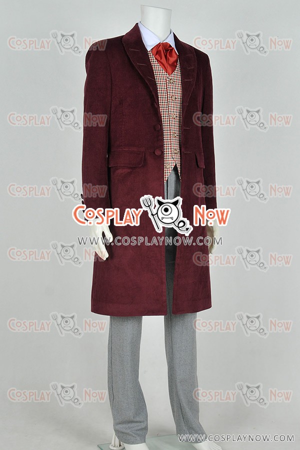 Doctor Who Tom Baker Fourth Dr Cosplay Costume