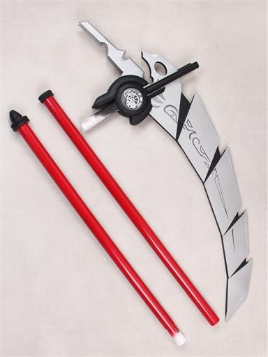 Prop-1154 RWBY_Qrow Branwen_Scythe_Prop_Cosplay Weapon_Cosplay Sword