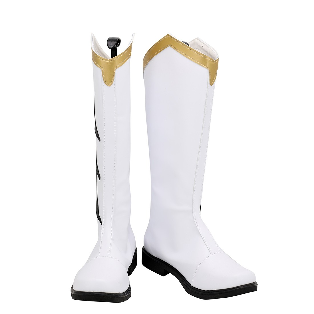 White Dino Ranger Cosplay Boots From Power Rangers Dino Thunder