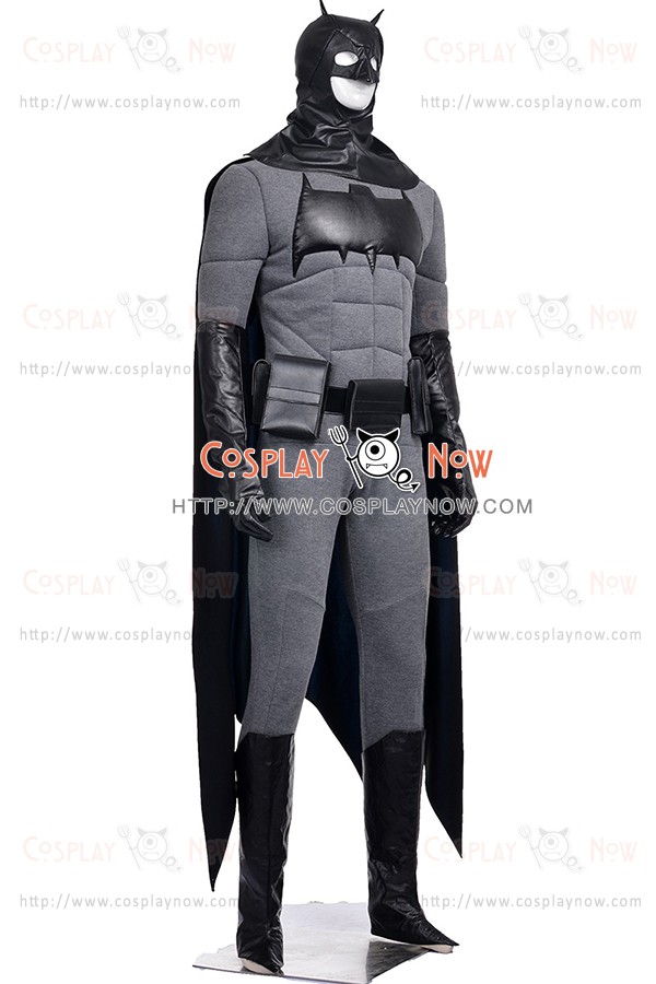 Bruce Wayne Costume For Batman The Dark Knight Cosplay Jumpsuit Outfit