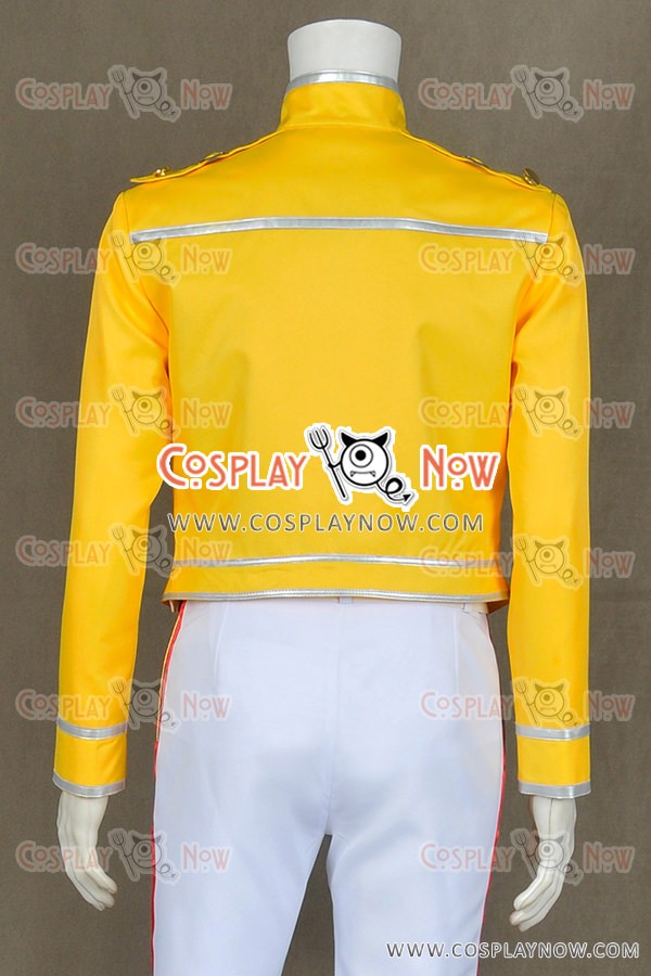 Queen Band Lead Vocals Cosplay Freddie Mercury Costume