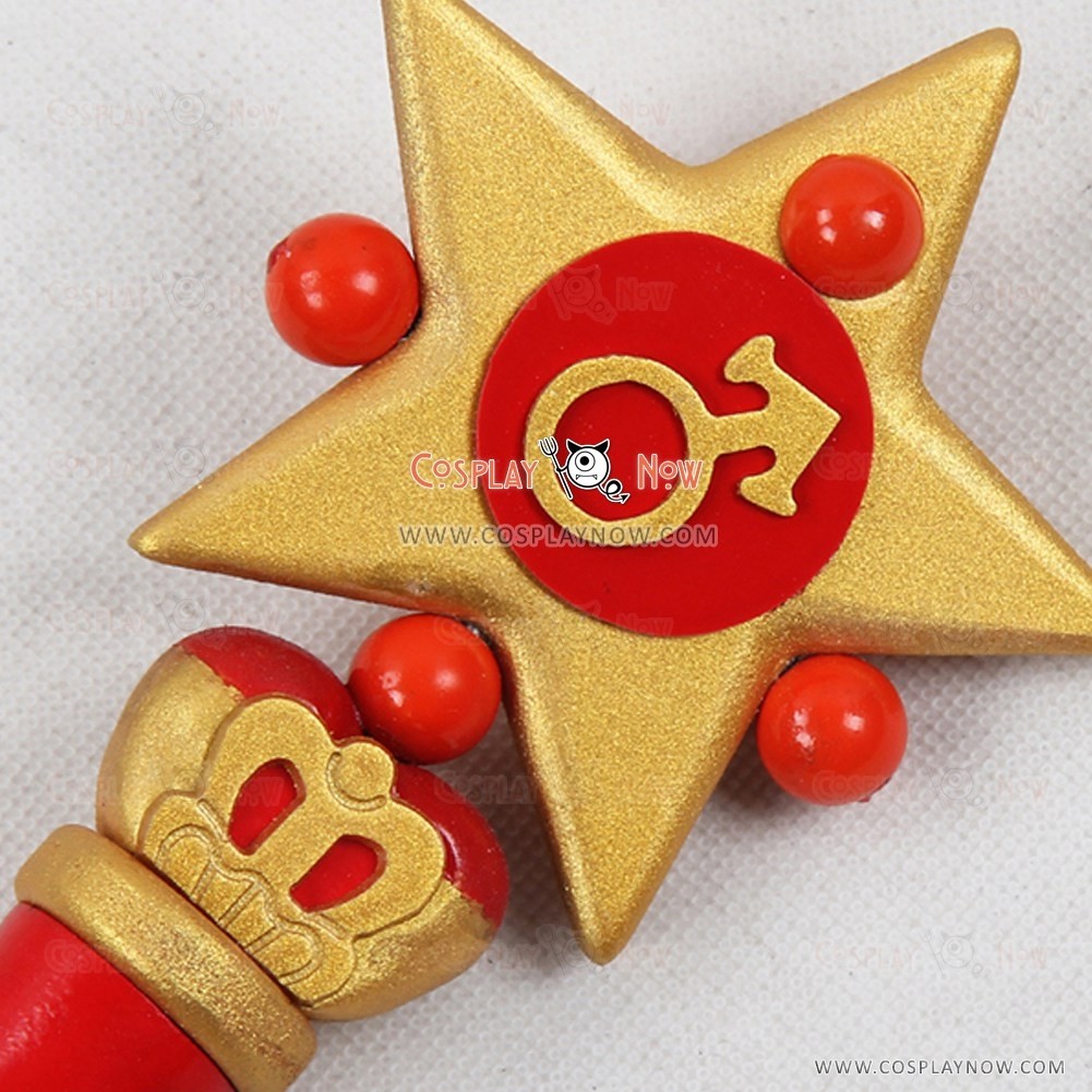 9.8 Sailor Moon Sailor Mars Wand PVC Replica Prop Sailor Moon_Sailor ...
