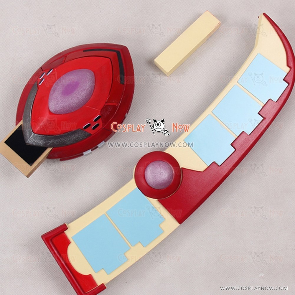 15 Yu-GI-OH! 5D's Akiza Izinski/ Izayoi Aki Duel Disk PVC Prop Yu-GI-OH!_5D_Akiza Izinski_Izayoi ...