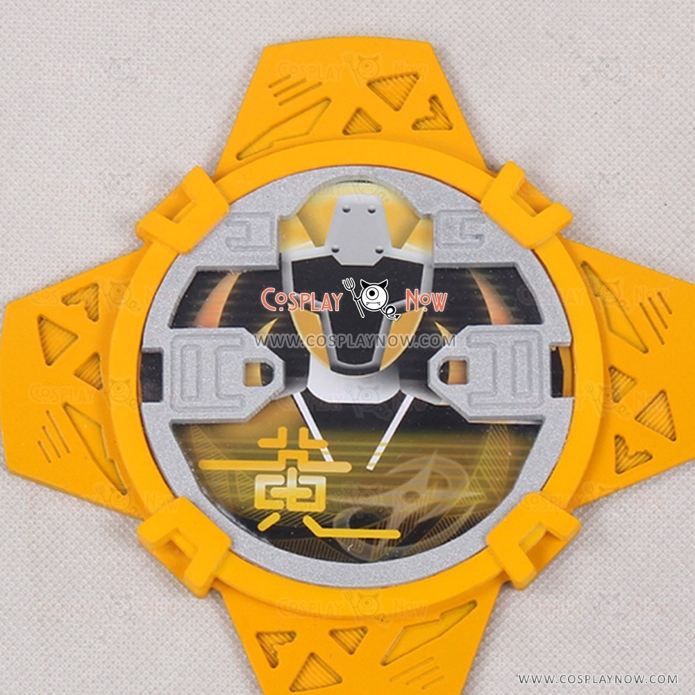 Power Rangers_Shuriken Sentai Ninninger_Yellow Ninja_Shuriken_prop