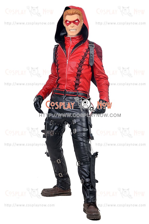 Red Arrow Roy Harper Costume For Green Arrow Cosplay Uniform