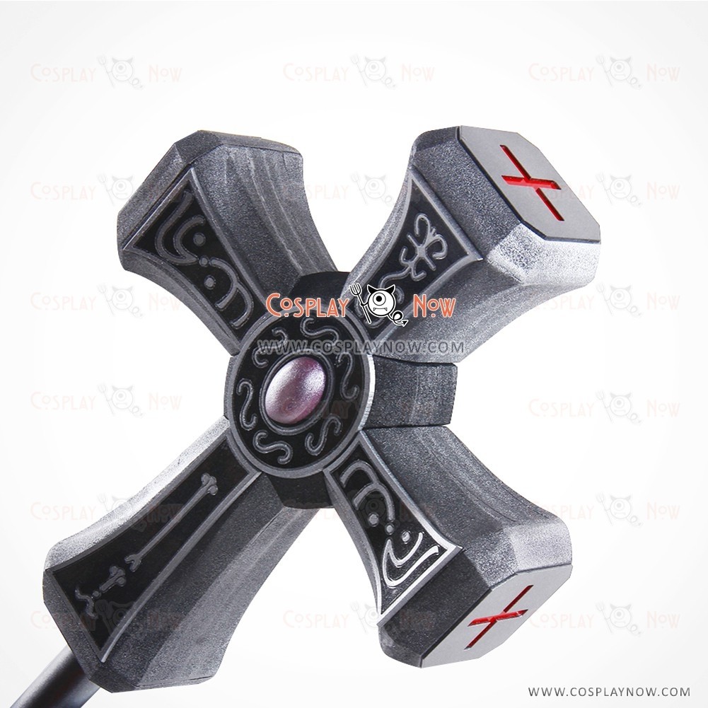 Prop-1855 Ragnarok Online_RO_The priest_Wand_PVC_Prop_Cosplay Weapon ...