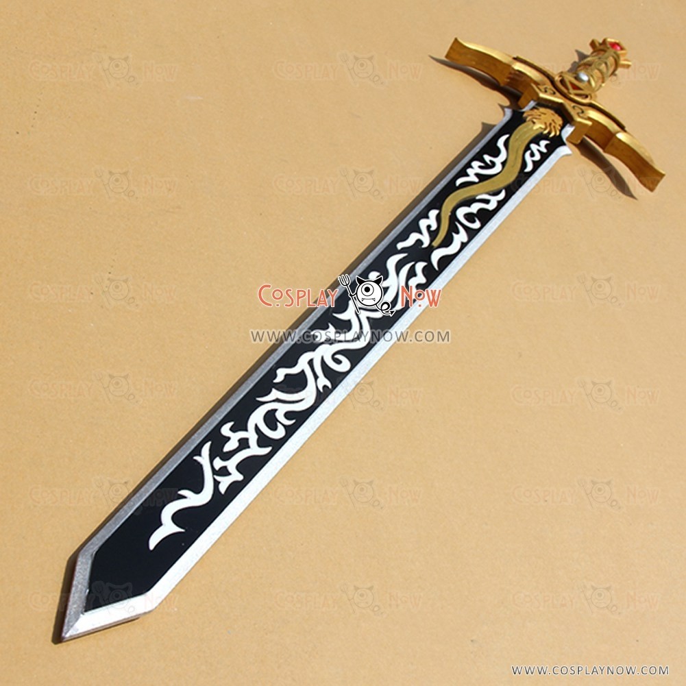 GARO Dougai Ryuga Sword with Sheath Golden Color PVC Replica Cosplay ...