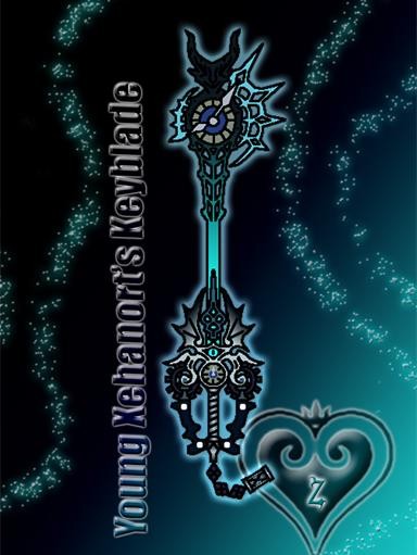 Prop Kingdom Hearts_young xehanort keyblade_Prop_Cosplay Weapon_Cosplay ...