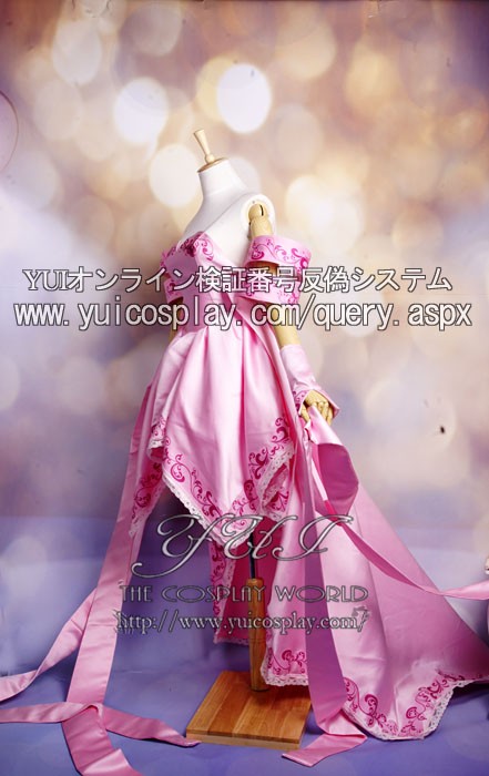 Mobile Suit Gundam SEED Lacus Clyne Cosplay Costume