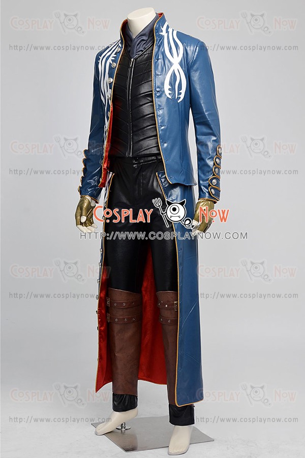 Vergil Costume For Devil May Cry 3 Dantes Awakening Cosplay Outfit