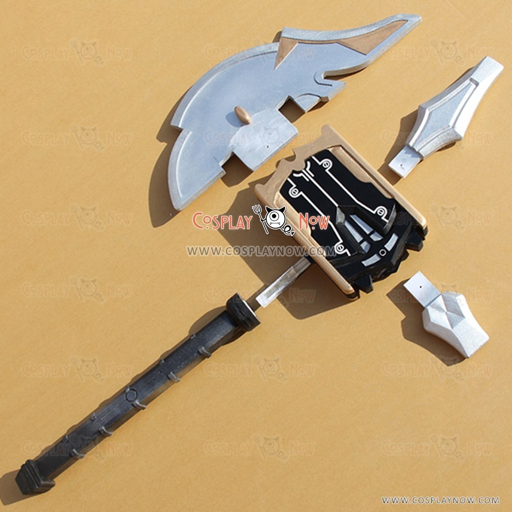 30 Power Rangers The MegaForce Black Ranger Axe PVC Prop Power Rangers ...