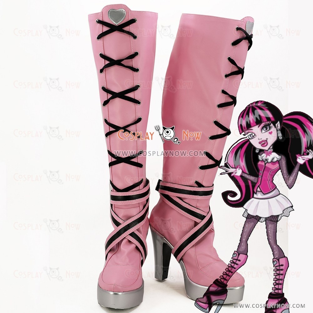 Draculaura Boots for Monster High Cosplay