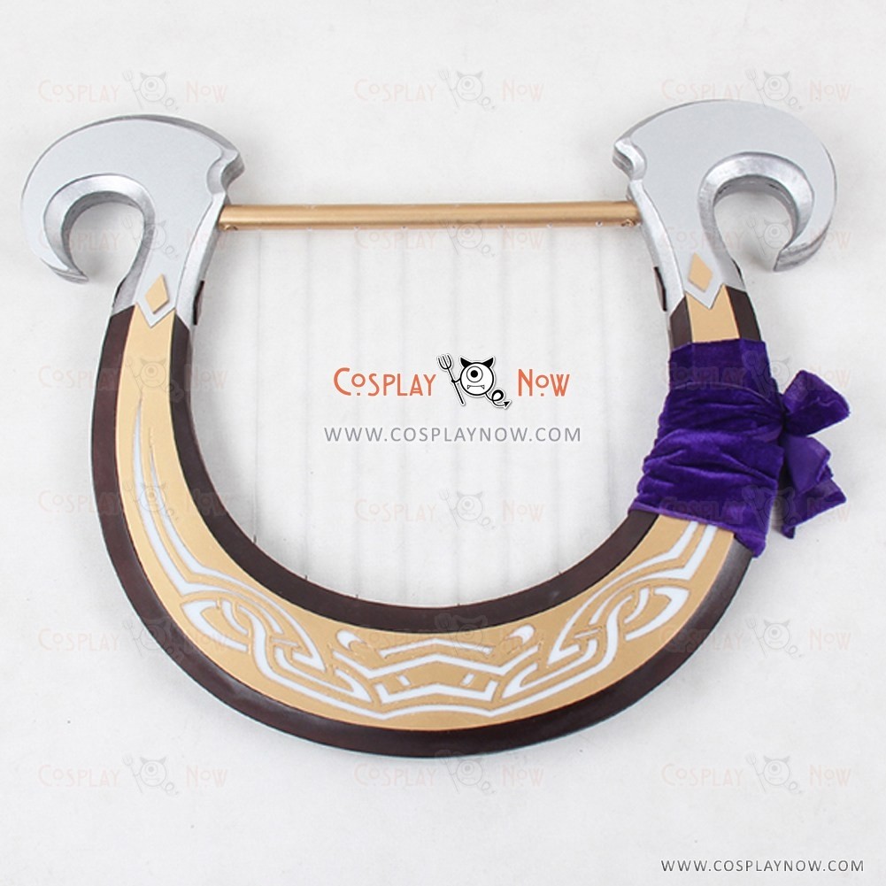 Prop -0963 The Legend of Zelda_Hyrule Warriors_Sheik_Harp _Prop_Cosplay ...