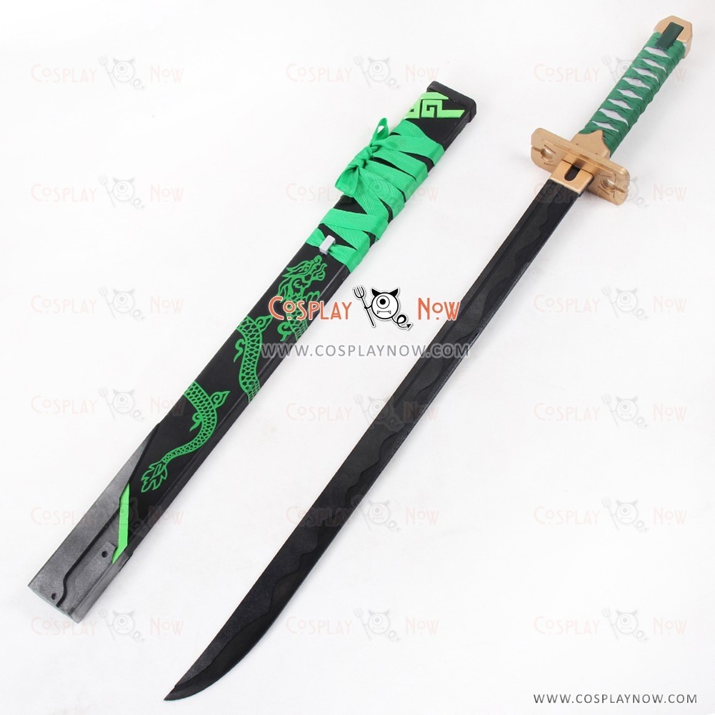 Prop -1395 Overwatch_Genji_Sparrow Skin_Long Sword_Sheath _Prop_Cosplay ...