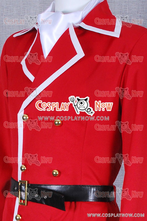 Fairy Tail Cosplay Freed Justine Costume Uniform