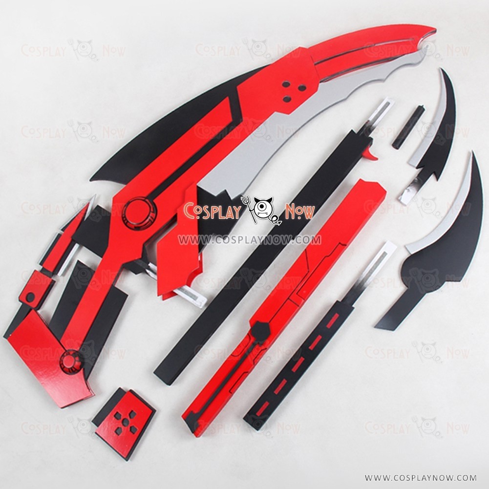 Ruby Crescent Rose the High Velocity Sniper-Scythe PVC Prop RWBY ...