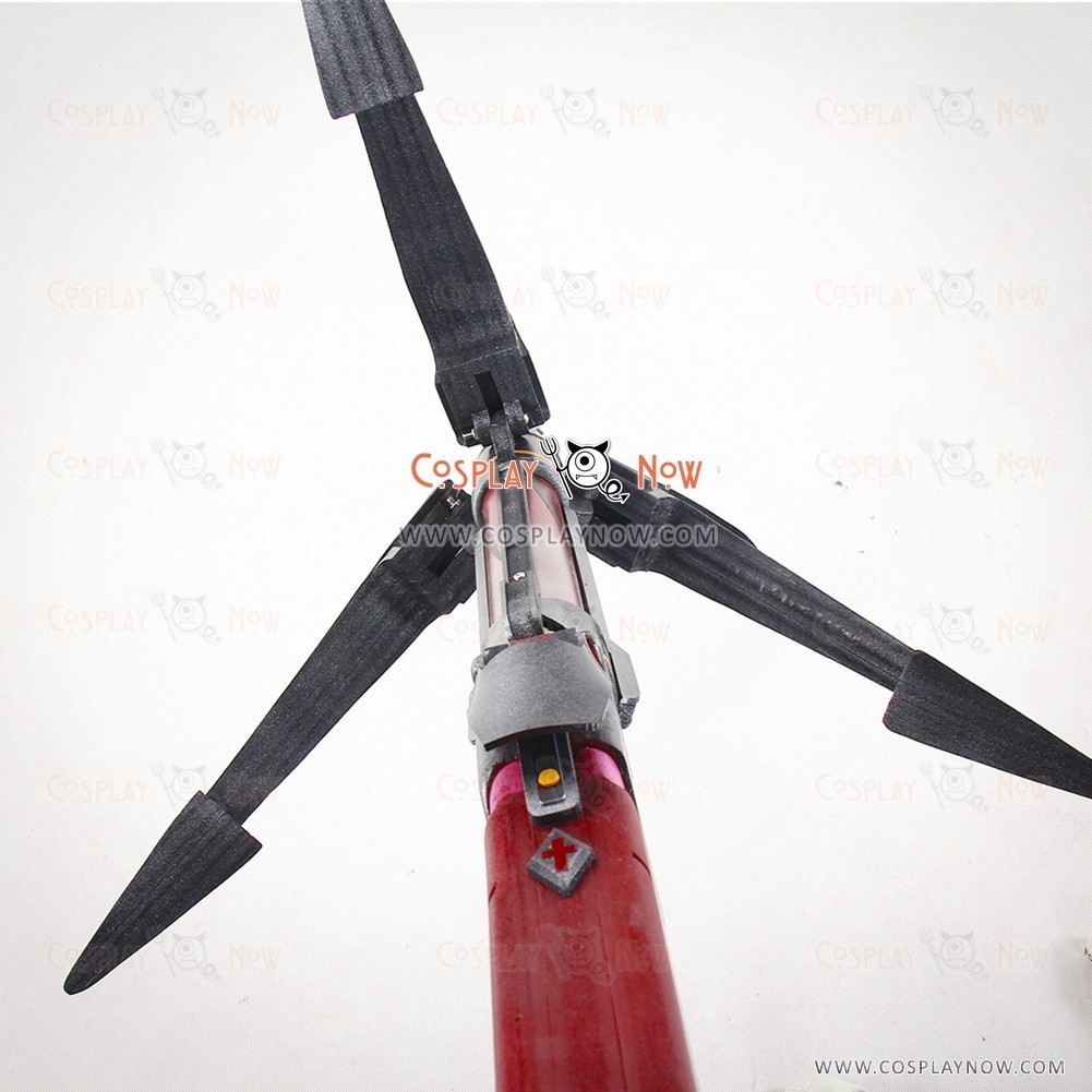 OW Cosplay Weapons Mercy Devil Skin Wand Overwatch Cosplay Props