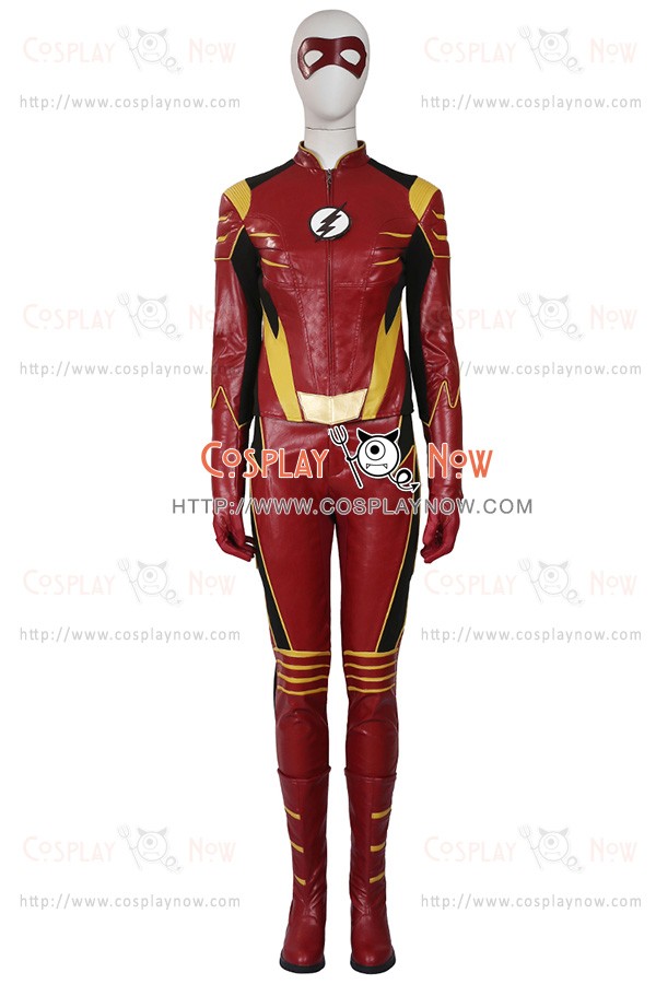 Jesse Quick Costume For The Flash Season 3 Cosplay Uniform