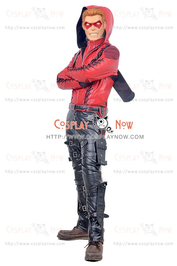 Red Arrow Roy Harper Costume For Green Arrow Cosplay Uniform