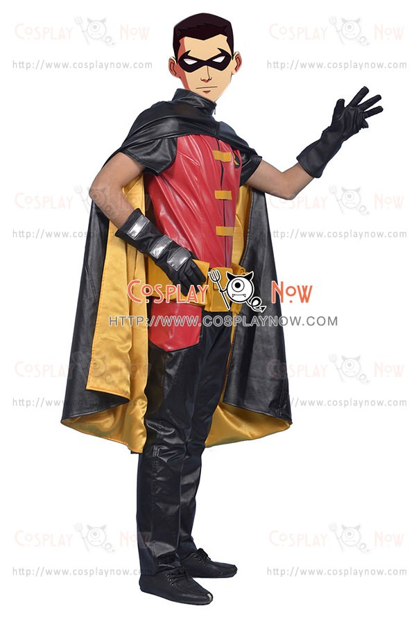 Tim Drake Robin Costume For Young Justice Cosplay Full Set