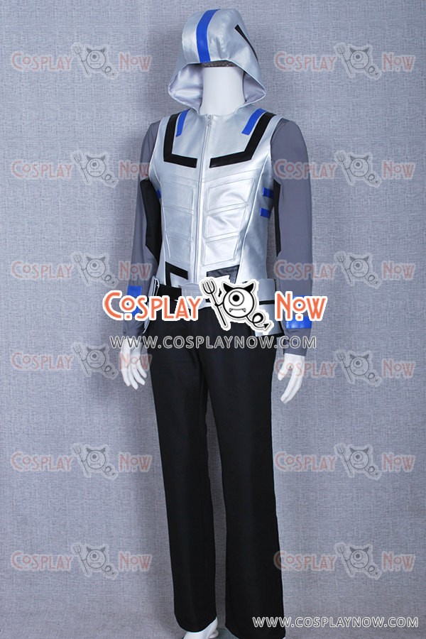 Smallville Cosplay Victor Stone Cyborg Costume