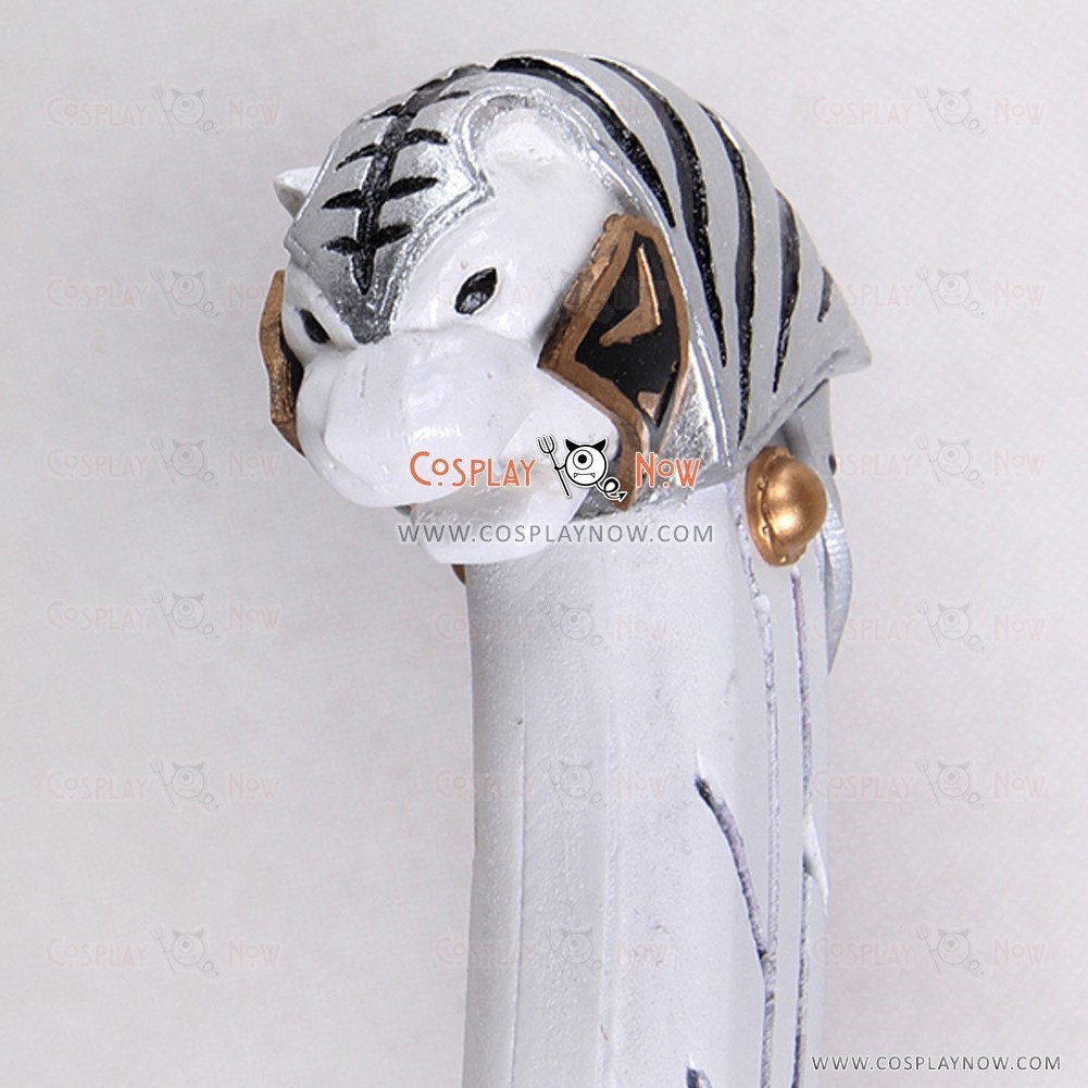 Prop -1061 Power Rangers_White Ranger_Tiger Saba_Costume_Cosplay Accessory