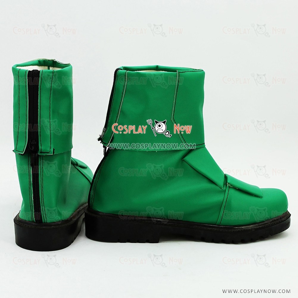GekiBlue-Retsu Fukami Boots for Juken Sentai Gekiranger Cosplay