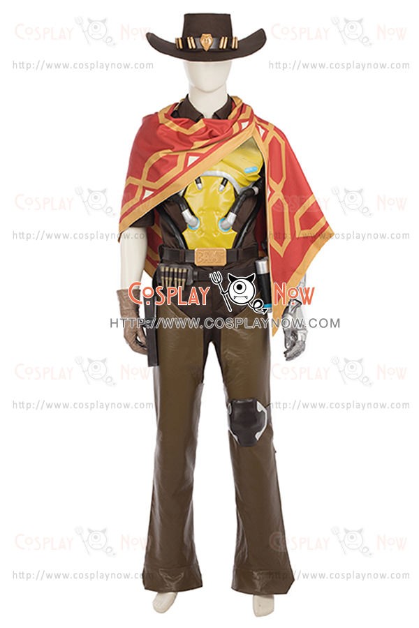 McCree Costume For Overwatch Cosplay Uniform