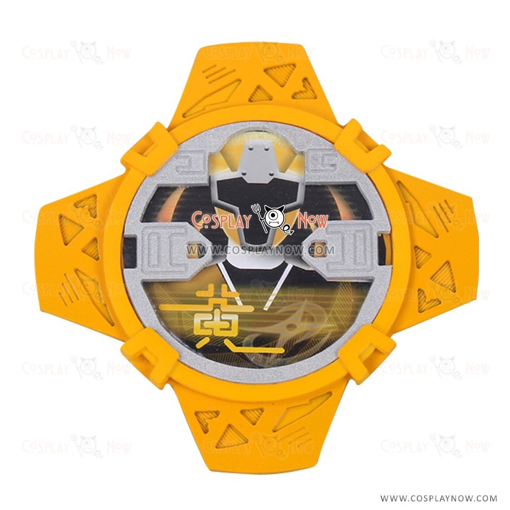 Power Rangers_Shuriken Sentai Ninninger_Yellow Ninja_Shuriken_prop