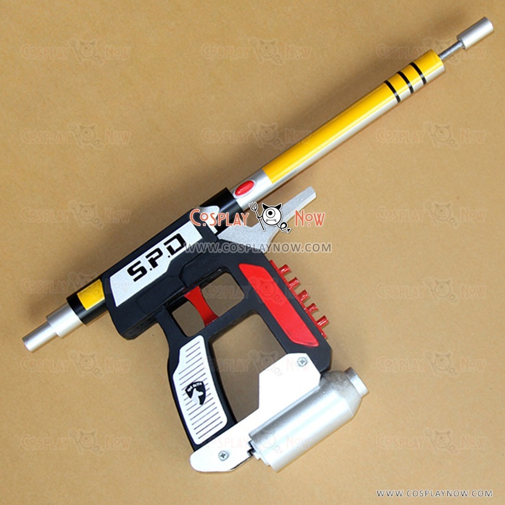 22 Power Rangers SPD Deltamax Striker Yellow Replica PVC Prop Power ...