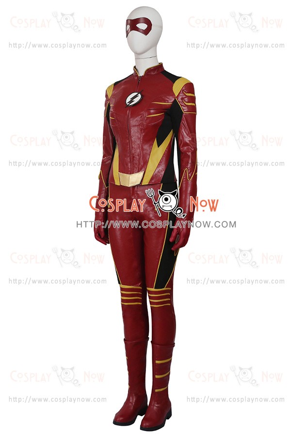 Jesse Quick Costume For The Flash Season 3 Cosplay Uniform