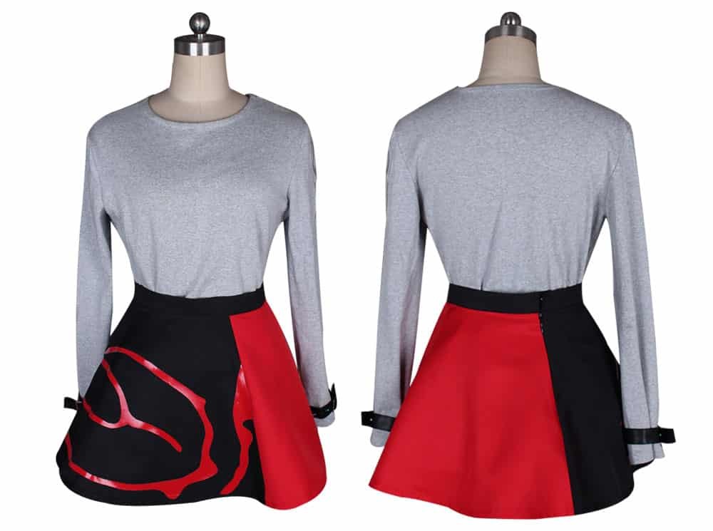 RWBY Red Trailer Ruby Rose Red Hood Costume | CosplayNow