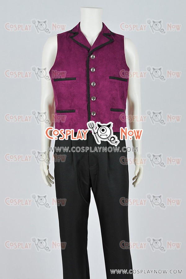 The Eleventh Doctor Dr 11th Costume For Doctor Who Cosplay Purple ...