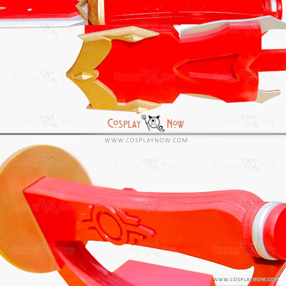 Prop-1068 Power Rangers_Red Ranger Dragon_Sword_Costume_Cosplay Accessory