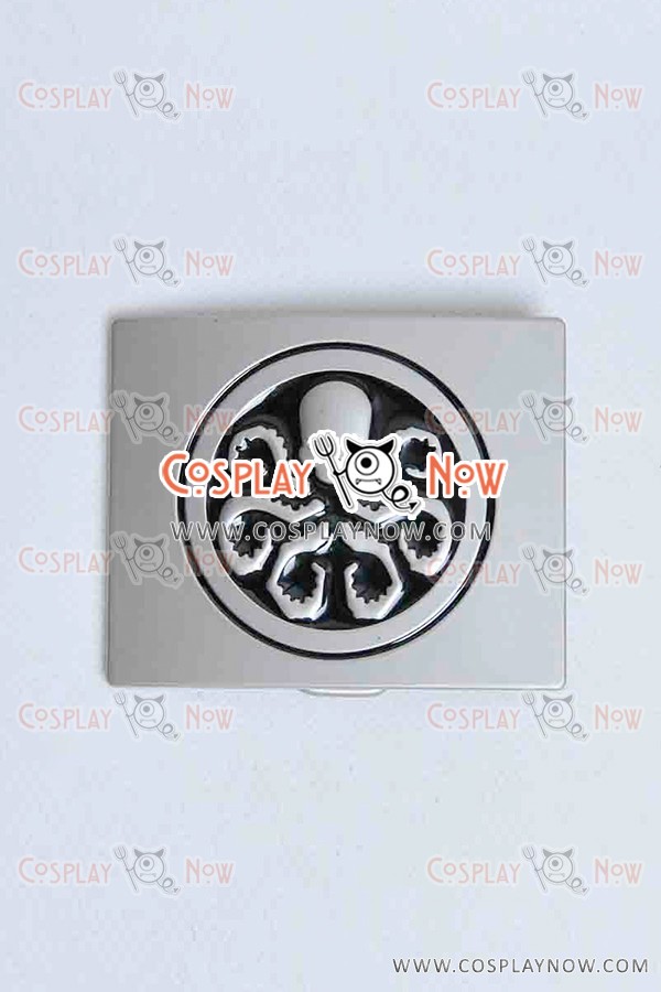 Captain America Cosplay Red Skull Belt Buckle