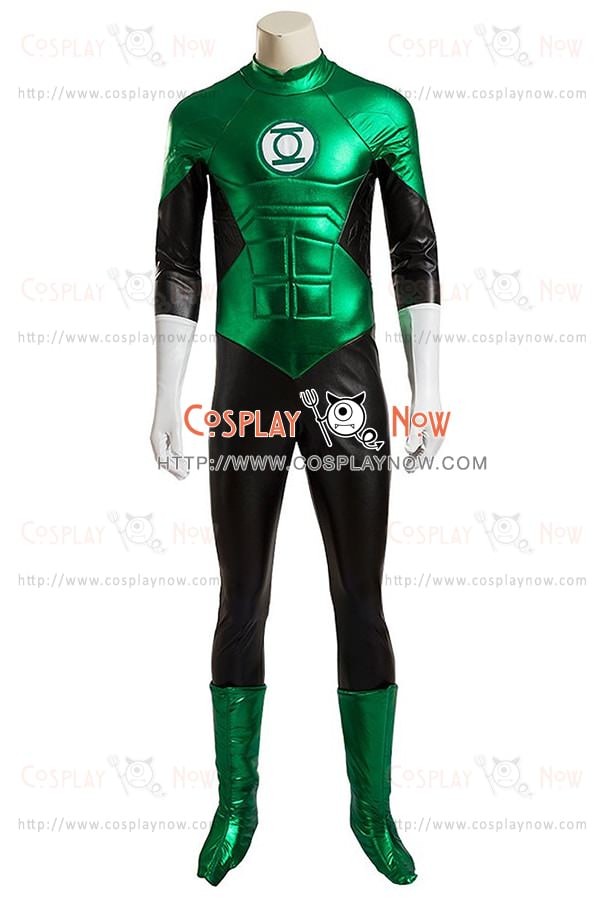 Hal Jordan Costume For Green Lantern Cosplay Jumpsuit Deluxe Outfit
