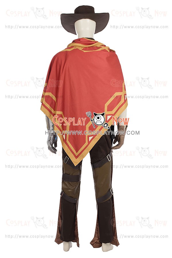 McCree Costume For Overwatch Cosplay Uniform