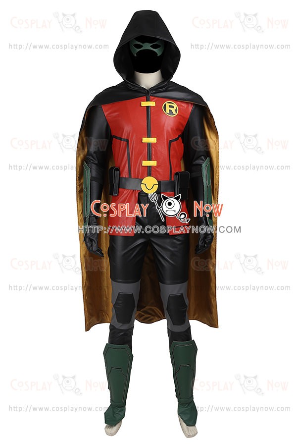 Young Justice Cosplay Robin Timothy Jackson Tim Drake Costume