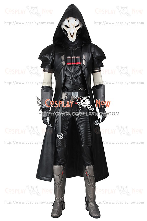 Reaper Gabriel Reyes Costume For Overwatch Cosplay Uniform
