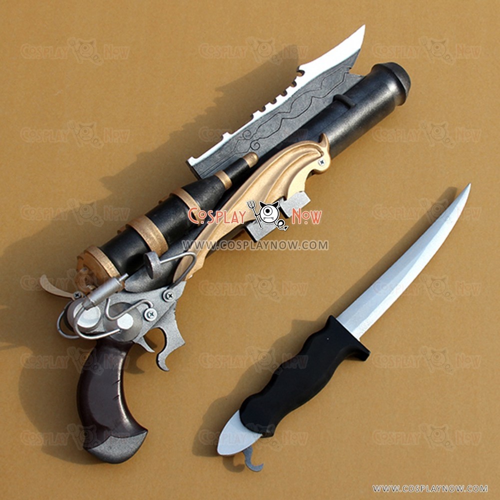 25 Space Pirate Captain Harlock Captain Harlock PVC Cosplay Prop ...