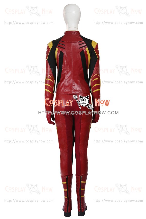 Jesse Quick Costume For The Flash Season 3 Cosplay Uniform