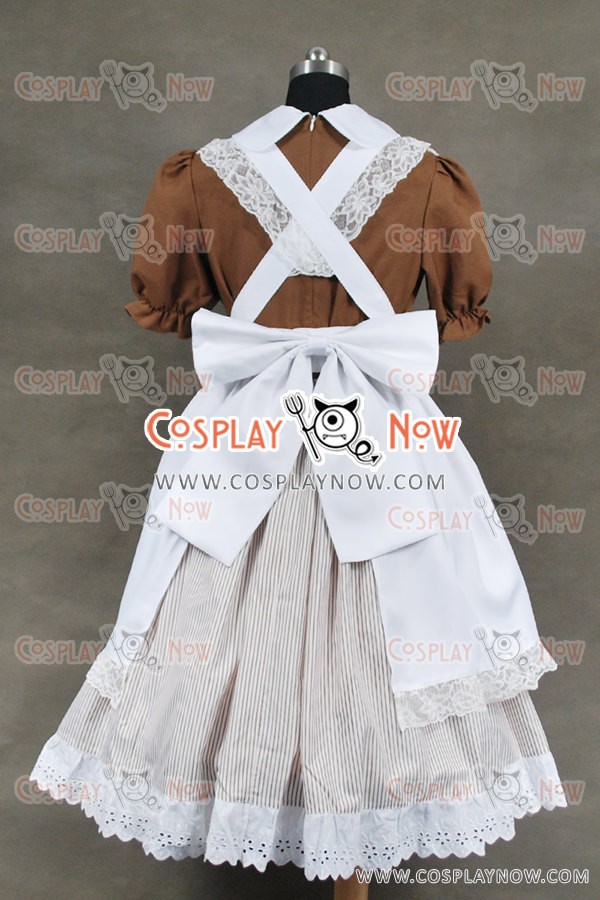 Hetalia: Axis Powers Italy Maid Dress Cosplay Costume