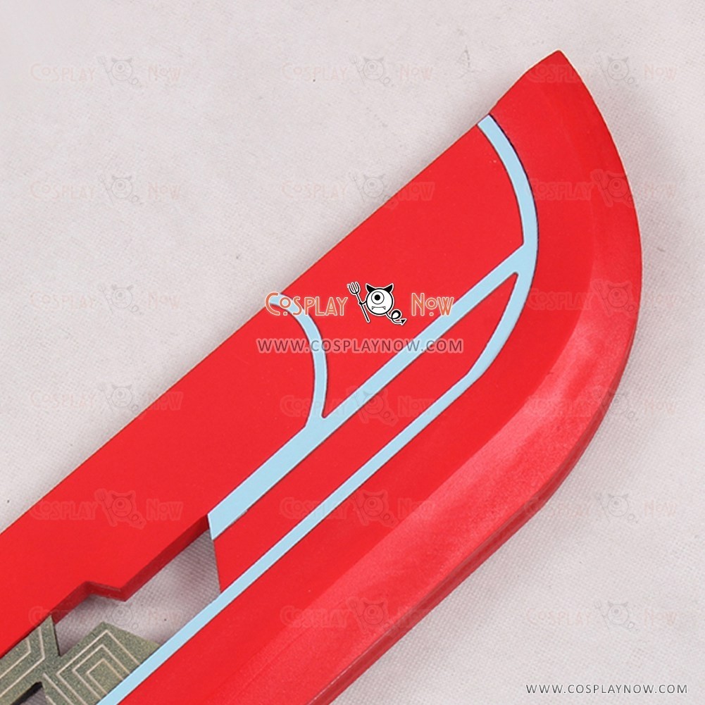 Prop-0793 Xenoblade_Chronicles Shulk_Sword_MONADO_Metallic Red_Costume ...