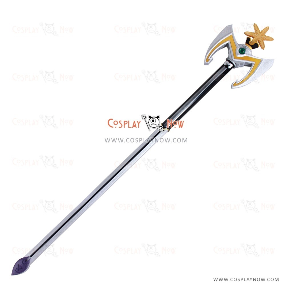 56 Power Rangers Mystic Force White Ranger Snow Staff Prop Power ...
