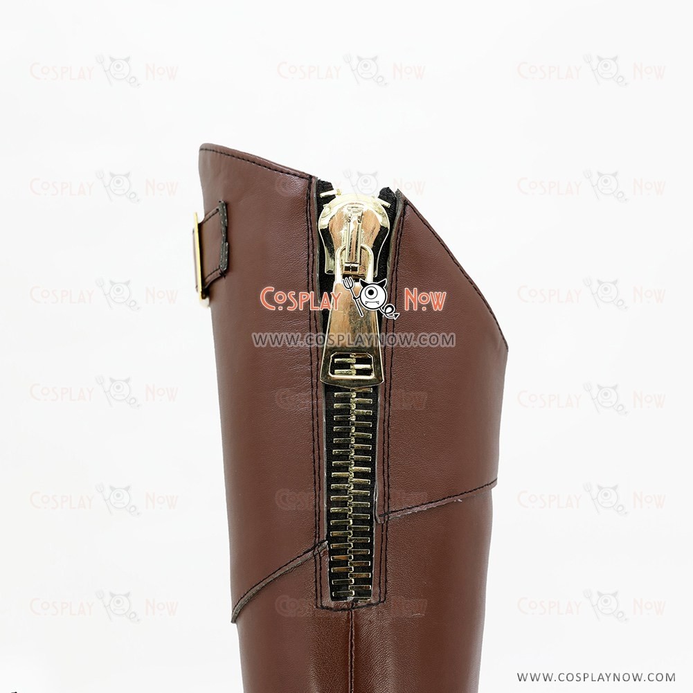 RWBY Volume 4 Yang Xiao Long Brown Shoes Cosplay Boots