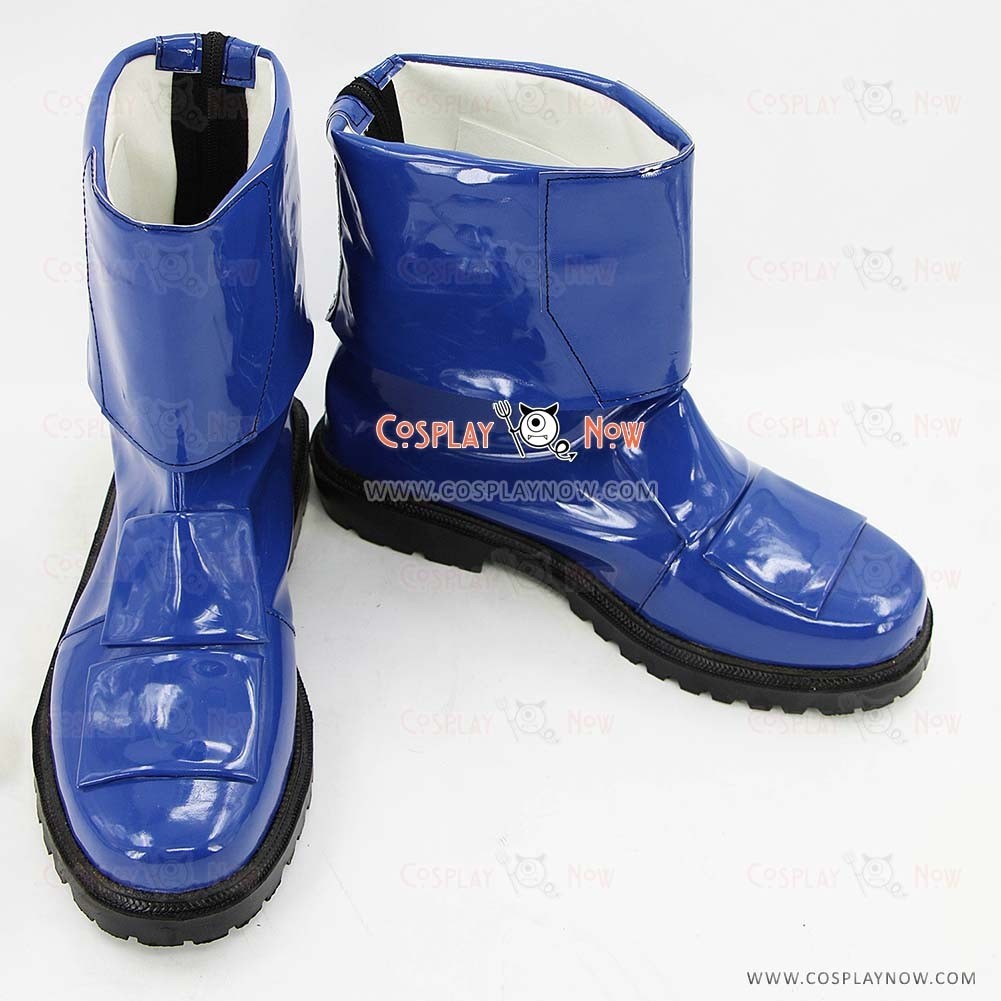 GekiBlue-Retsu Fukami Shoes for Juken Sentai Gekiranger Cosplay