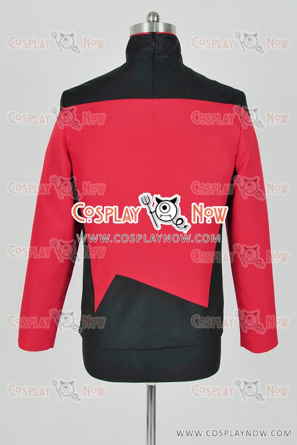 Star Trek: The Next Generation Cosplay Command Uniform Costume