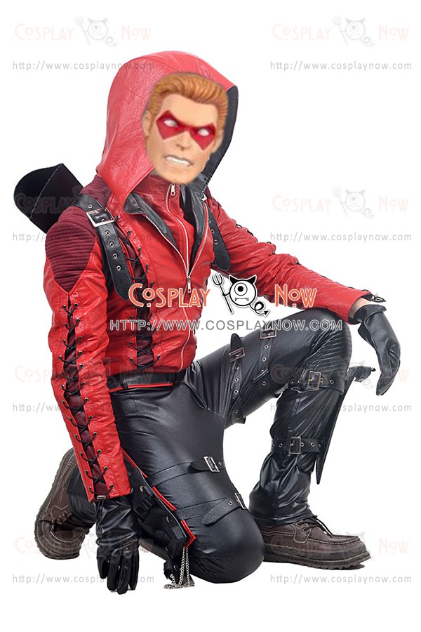 Red Arrow Roy Harper Costume For Green Arrow Cosplay Uniform
