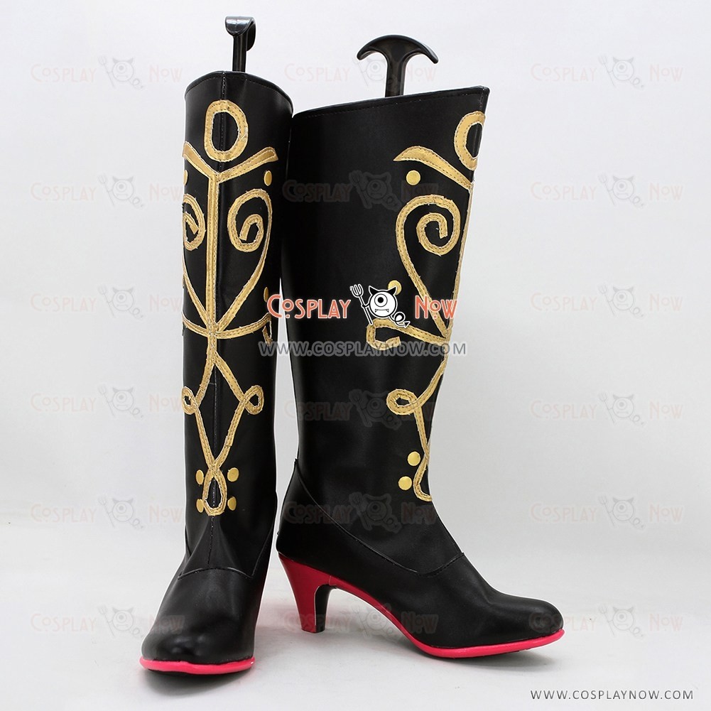 Frozen Princess Anna Cosplay Shoes