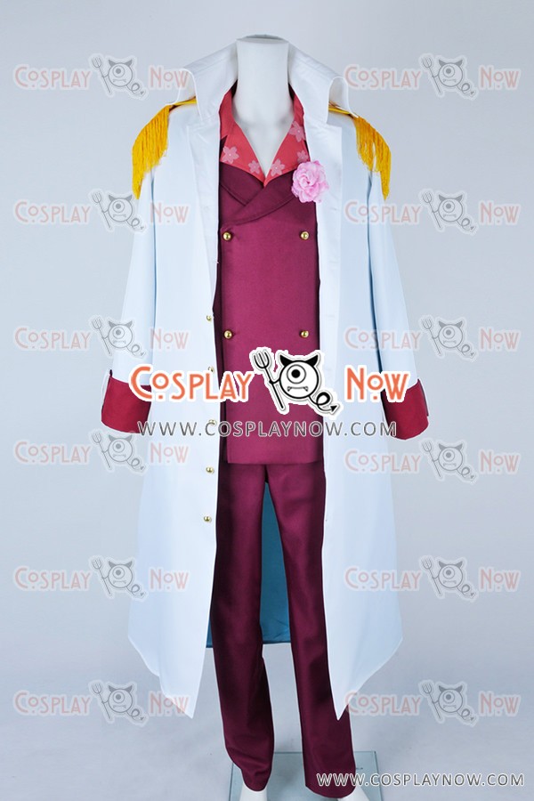 One Piece Cosplay Sakazuki Akainu Costume